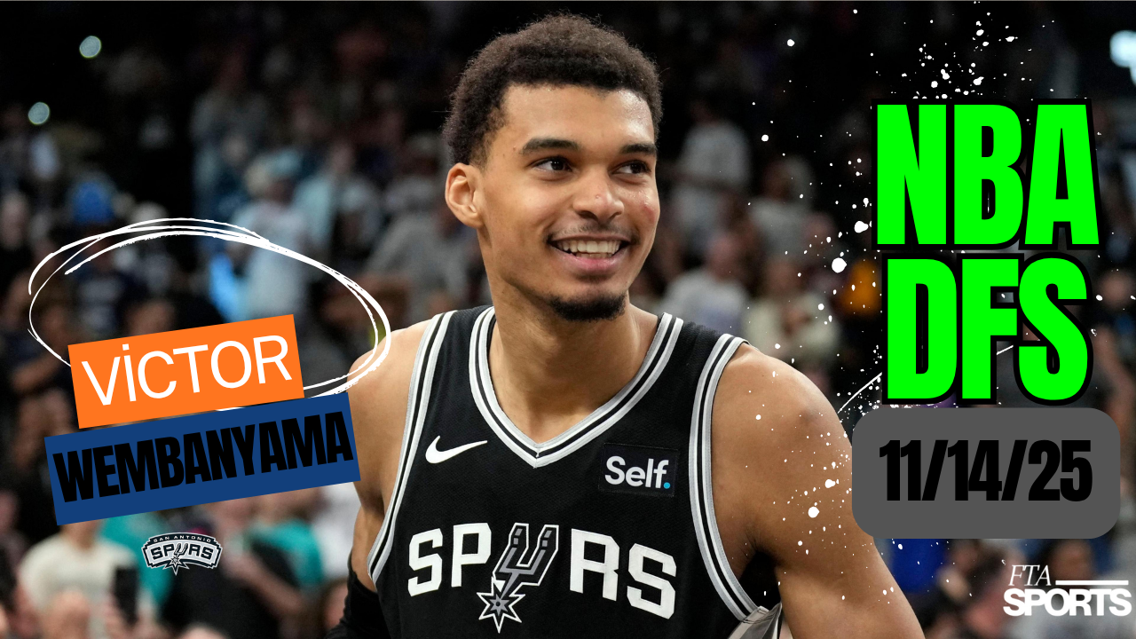 NBA DFS Picks 11-14-25 - FantasyTeamAdvisors