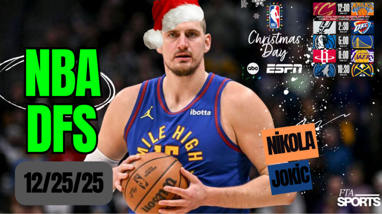 NBA DFS Picks 12-25-25 - FantasyTeamAdvisors