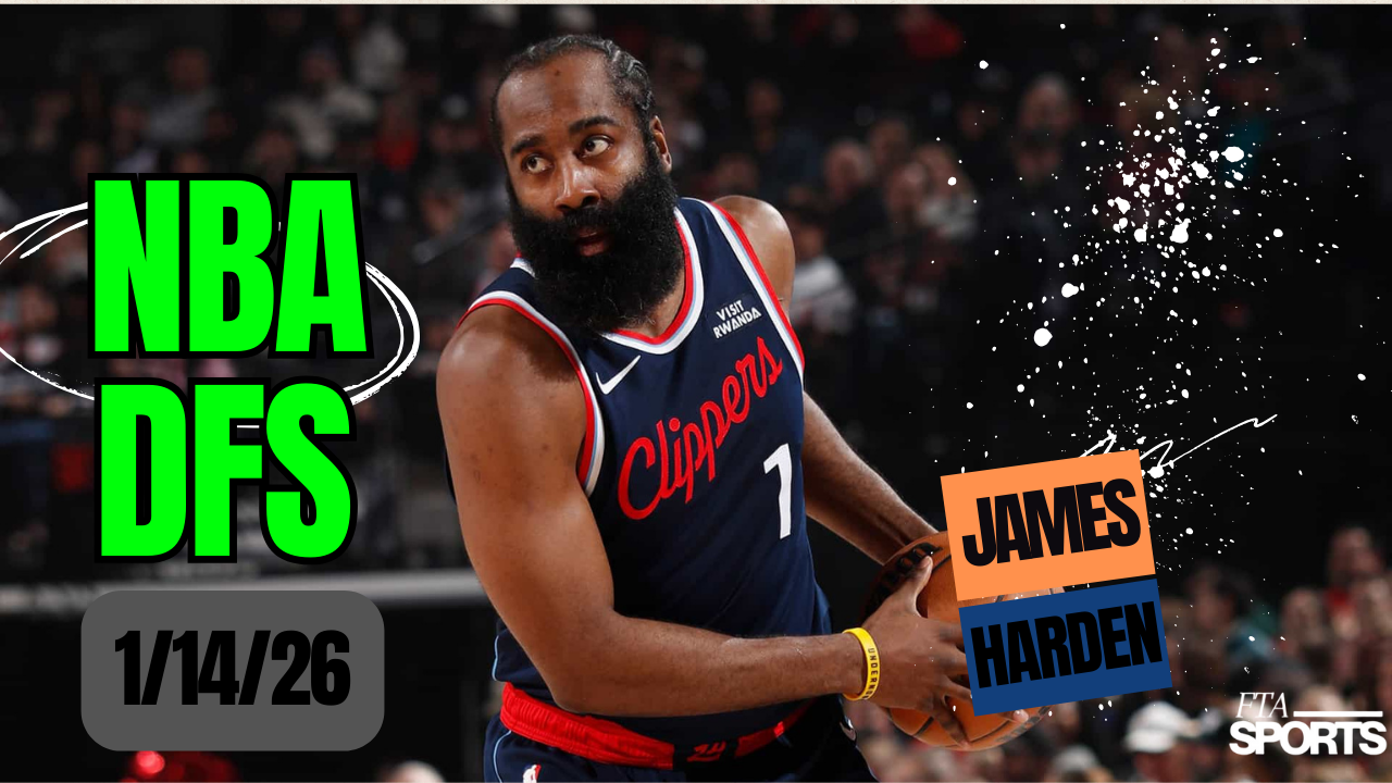 NBA DFS Picks 1-14-26 - FantasyTeamAdvisors