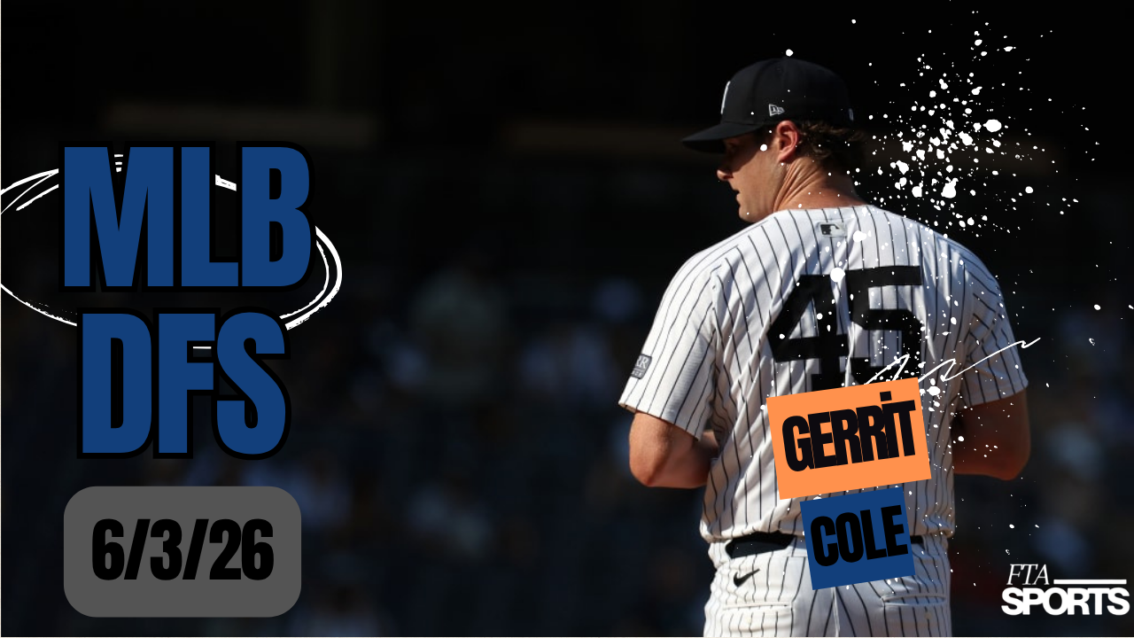 MLB DFS Picks 6/3/26 - FantasyTeamAdvisors